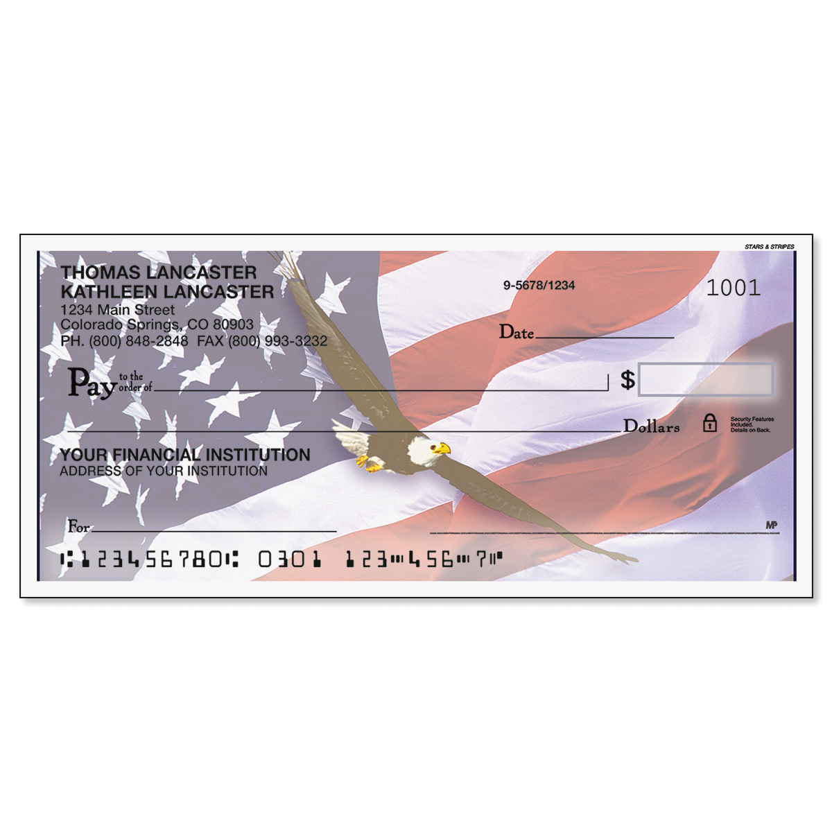 Freedom Personal Duplicate Checks | Colorful Images