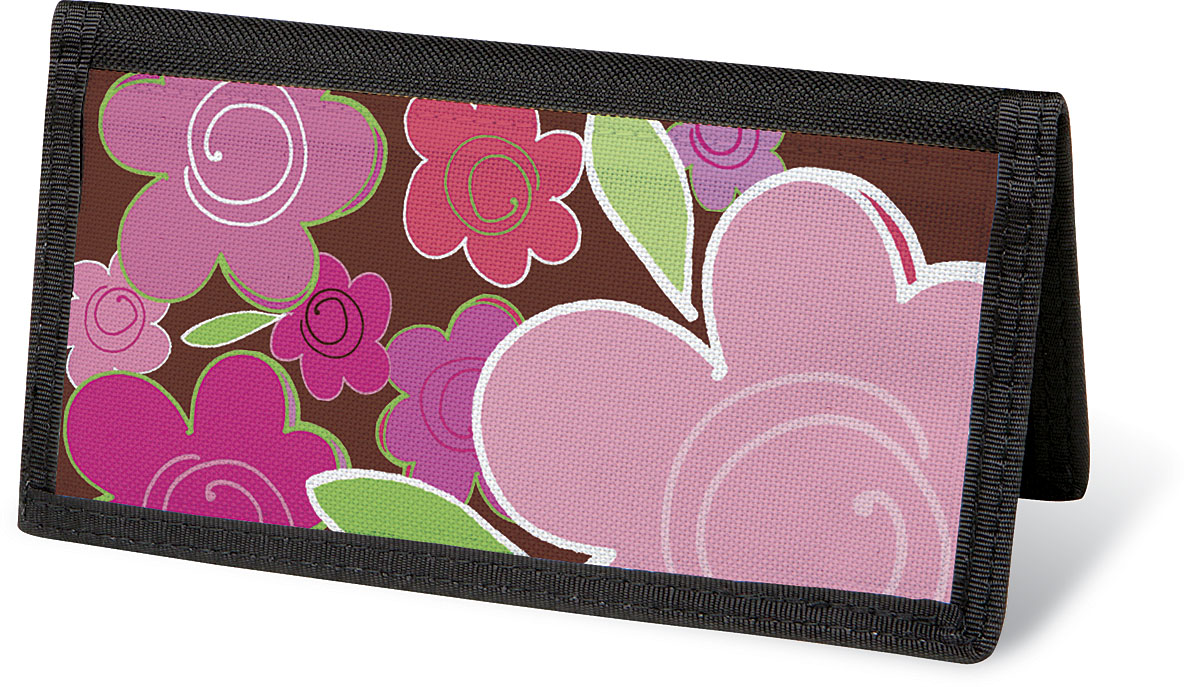 Shades of Pink Checkbook Cover | Colorful Images