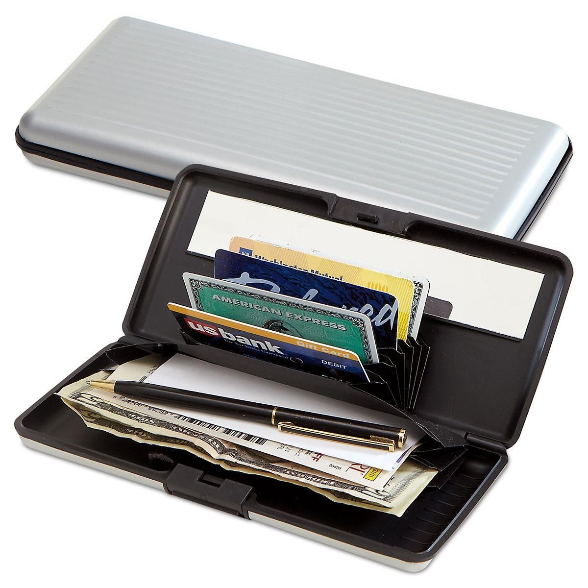 Big Card Guard Aluminum Alloy Wallet | Colorful Images