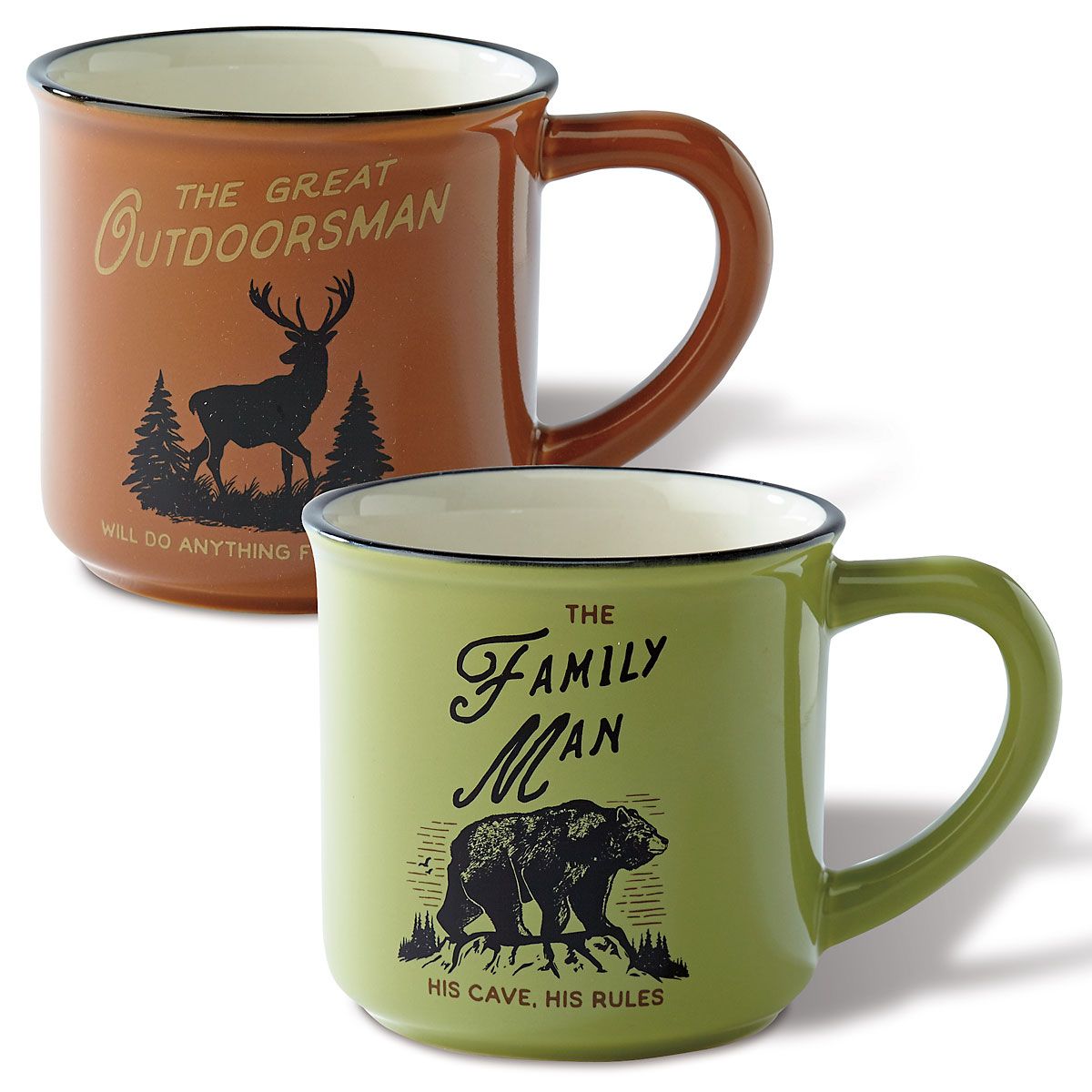 Man Cave Novelty Mugs | Colorful Images