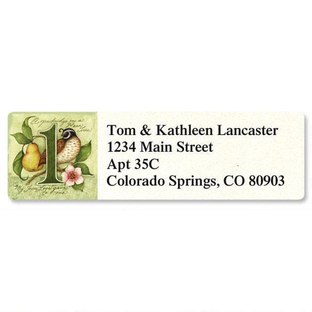 Days Classic Return Address Labels | Colorful Images