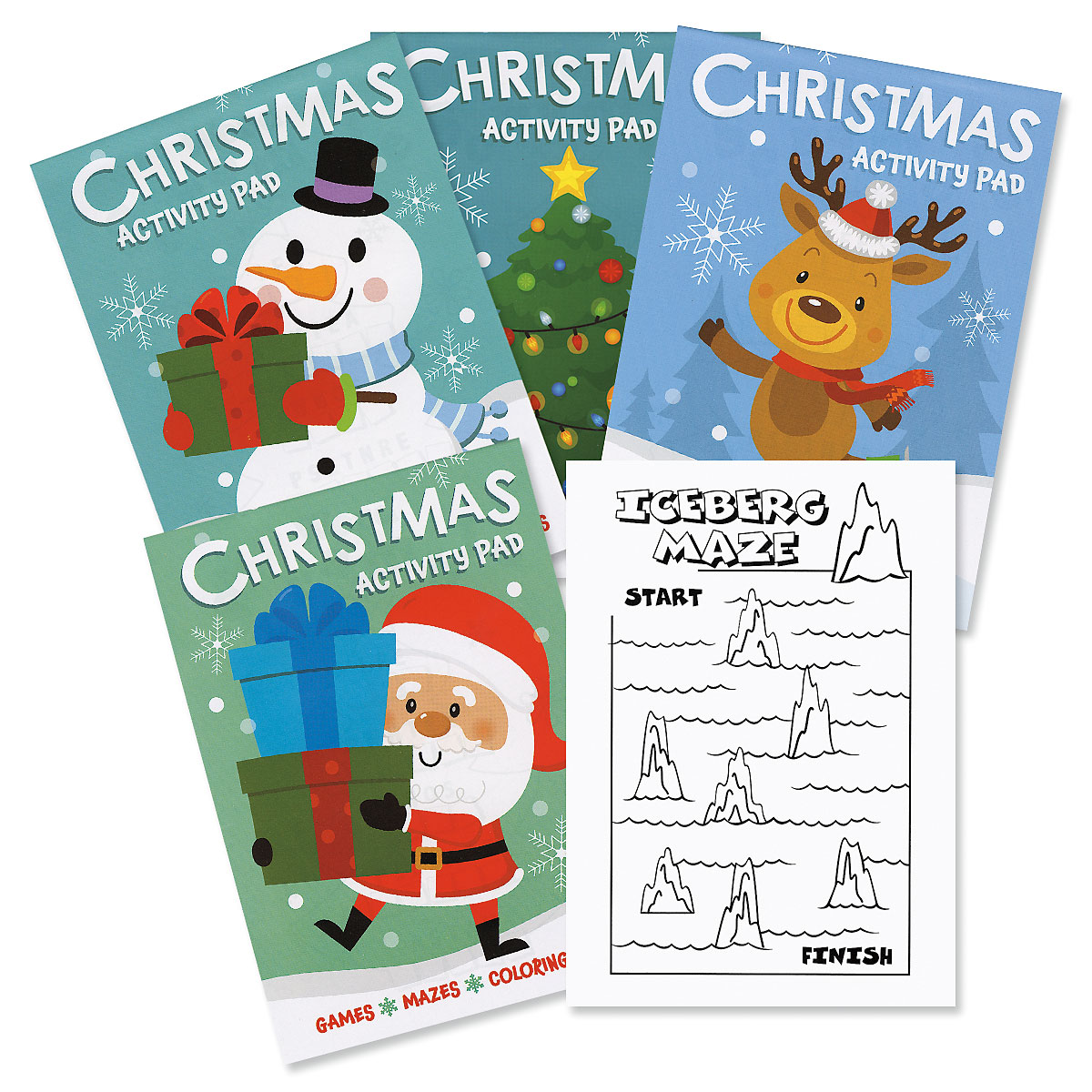 Holiday Activity Pads | Colorful Images
