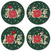 Christmas Envelope Seals | Colorful Images