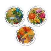 Round Address Labels & Circle Return Address Labels | Colorful Images