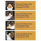 Christmas Angels Address Labels | Colorful Images