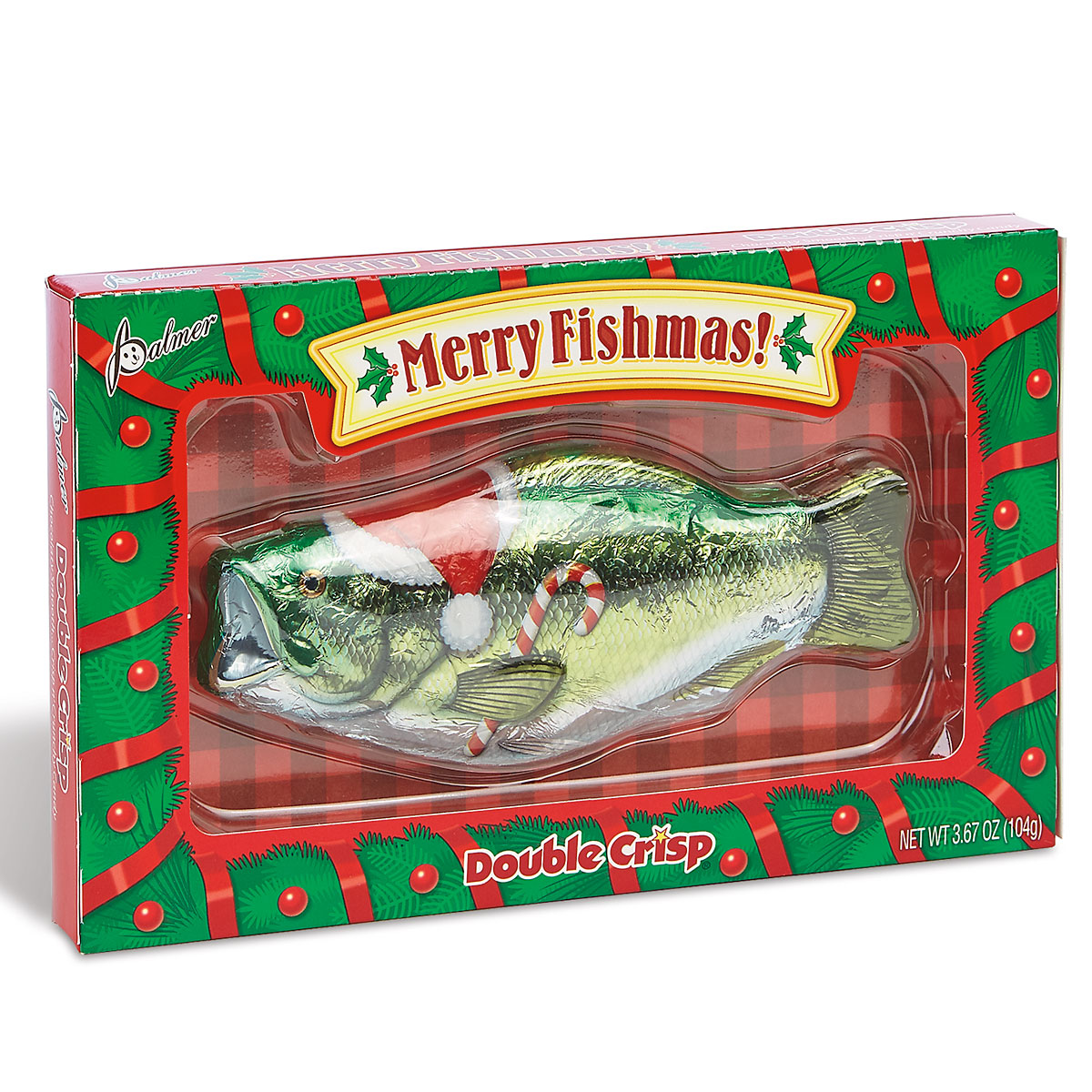 Merry Fishmas Chocolate Bass | Colorful Images