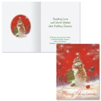 Christmas Small Note-Card-Size Greeting Cards | Colorful Images ...