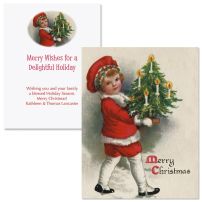 Christmas Small Note-Card-Size Greeting Cards | Colorful Images ...
