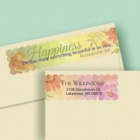 Religious Address Labels & Inspirational Address Labels | Colorful Images