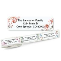 Address Labels Roll & Rolled Return Address Labels | Colorful Images