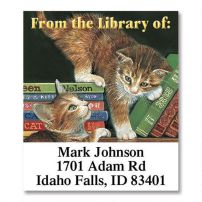 Book Plate Labels - Personalized Book Labels | Colorful Images