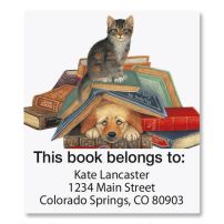 Book Plate Labels - Personalized Book Labels | Colorful Images