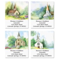 Religious Address Labels & Inspirational Address Labels | Colorful Images