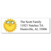 Year-Round Address Labels | Colorful Images