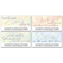 Religious Address Labels & Inspirational Address Labels | Colorful Images