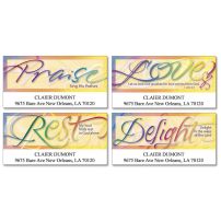Religious Address Labels & Inspirational Address Labels | Colorful Images