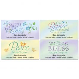 Expressions of Faith Deluxe Return Address Labels | Colorful Images
