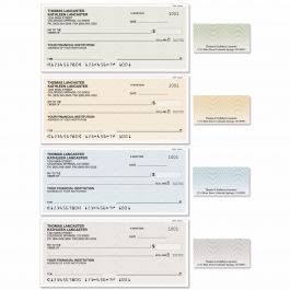 Neutral Personal Checks | Colorful Images