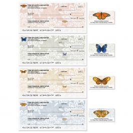 Natural Butterfly Personal Checks | Colorful Images