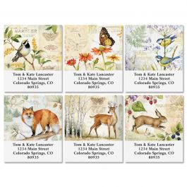 Nature's Best Select Return Address Labels (6 Designs) | Colorful Images