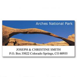 Our National Parks Deluxe Return Address Labels | Colorful Images