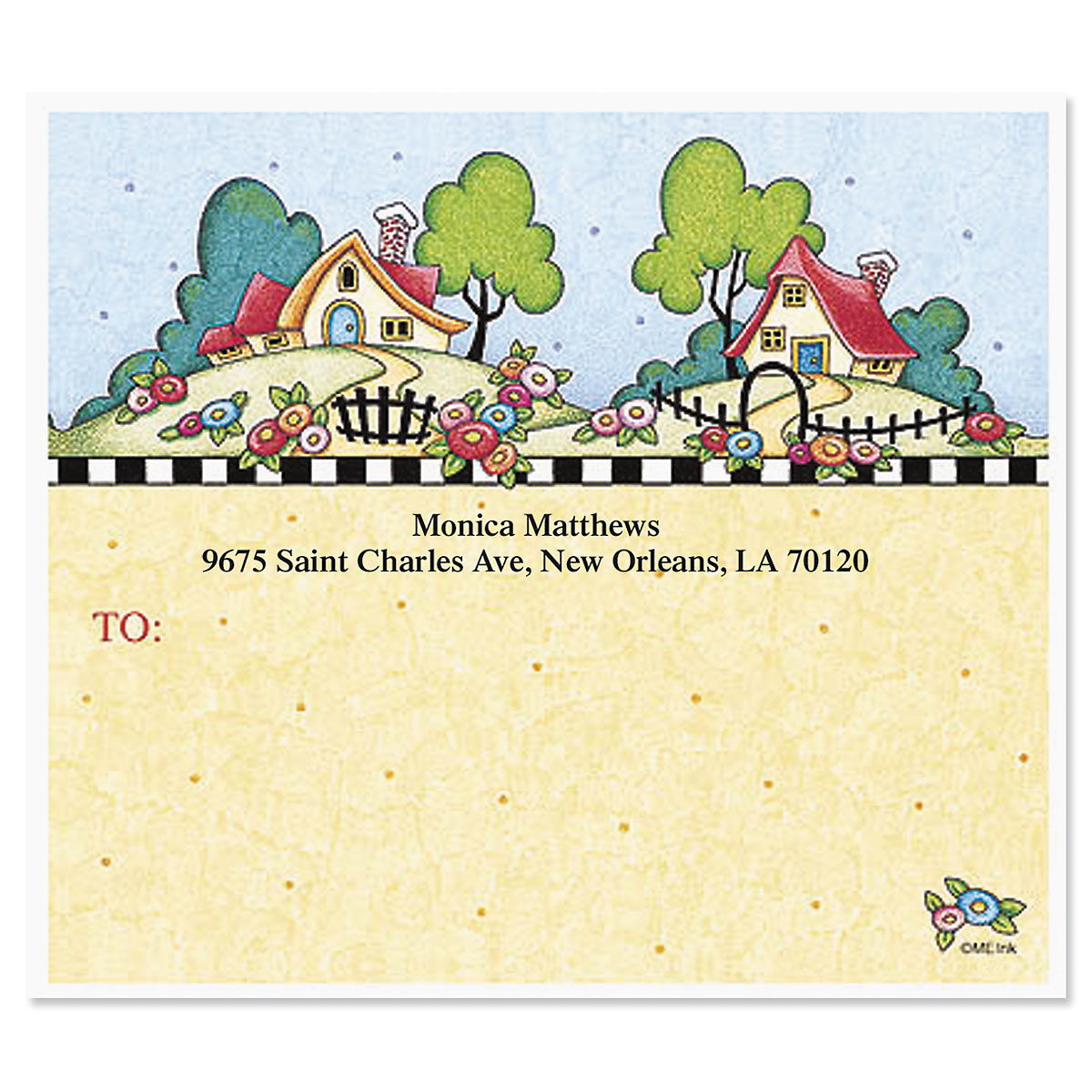 Home Sweet Home Package Labels | Colorful Images
