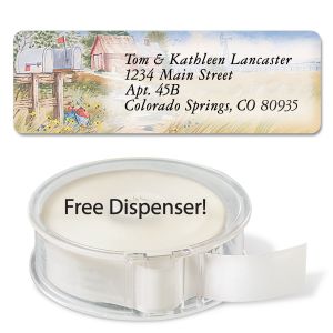 Address Labels Roll & Rolled Return Address Labels | Colorful Images