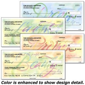 Cool Checks & Unique Personal Checks | Colorful Images