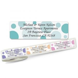 Address Labels Roll & Rolled Return Address Labels | Colorful Images