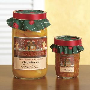 Personalized Canning Labels | Colorful Images