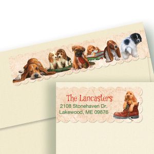 Dogs Address Labels | Colorful Images