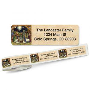 Address Labels Roll & Rolled Return Address Labels | Colorful Images