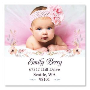 Large Square - Address Labels by Type - Address Labels | Colorful Images