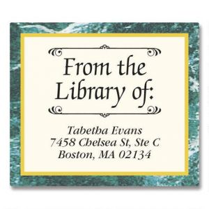 Book Plate Labels - Personalized Book Labels | Colorful Images