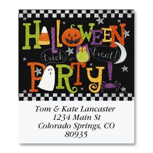 Halloween Address Labels | Colorful Images