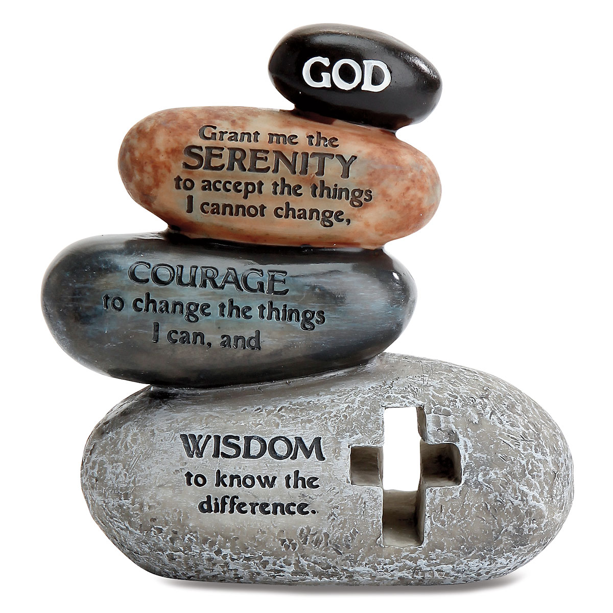 Serenity Prayer Figurine | Colorful Images