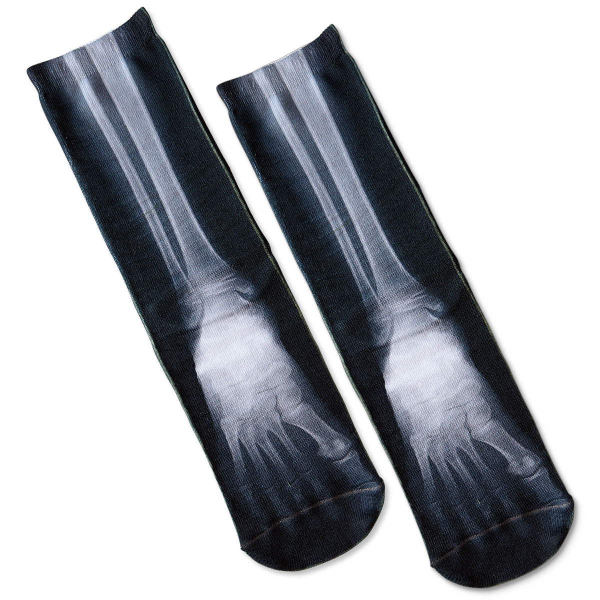 X-Ray Crew Photo Print Socks | Colorful Images