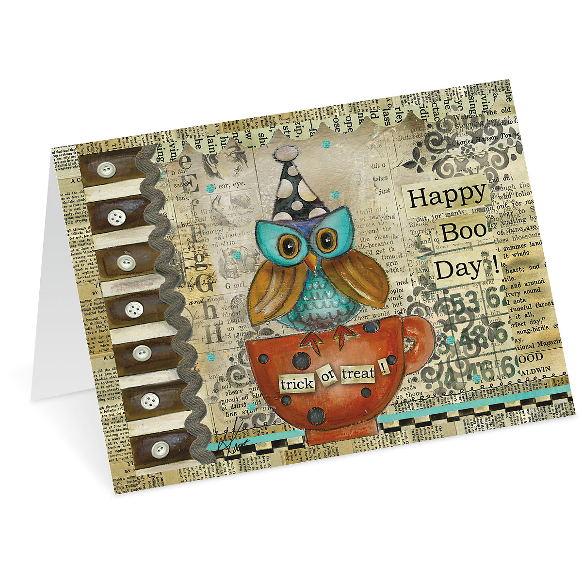 Happy Boo-day Cards | Colorful Images