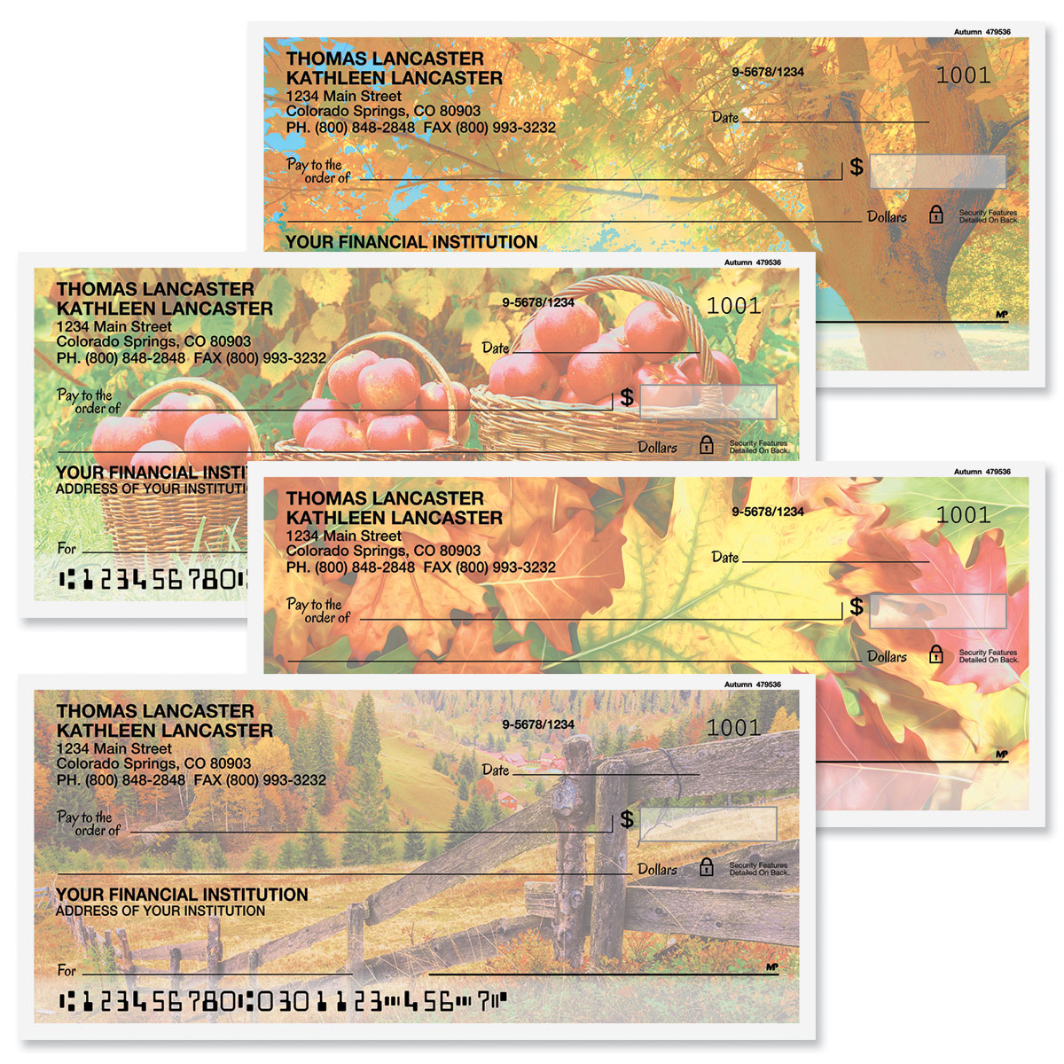 Autumn Personal Checks | Colorful Images