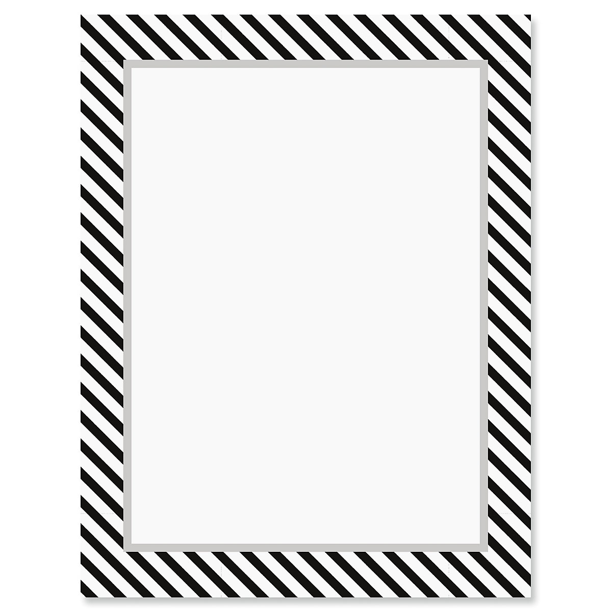 Distinguished Stripe Letter Papers | Colorful Images