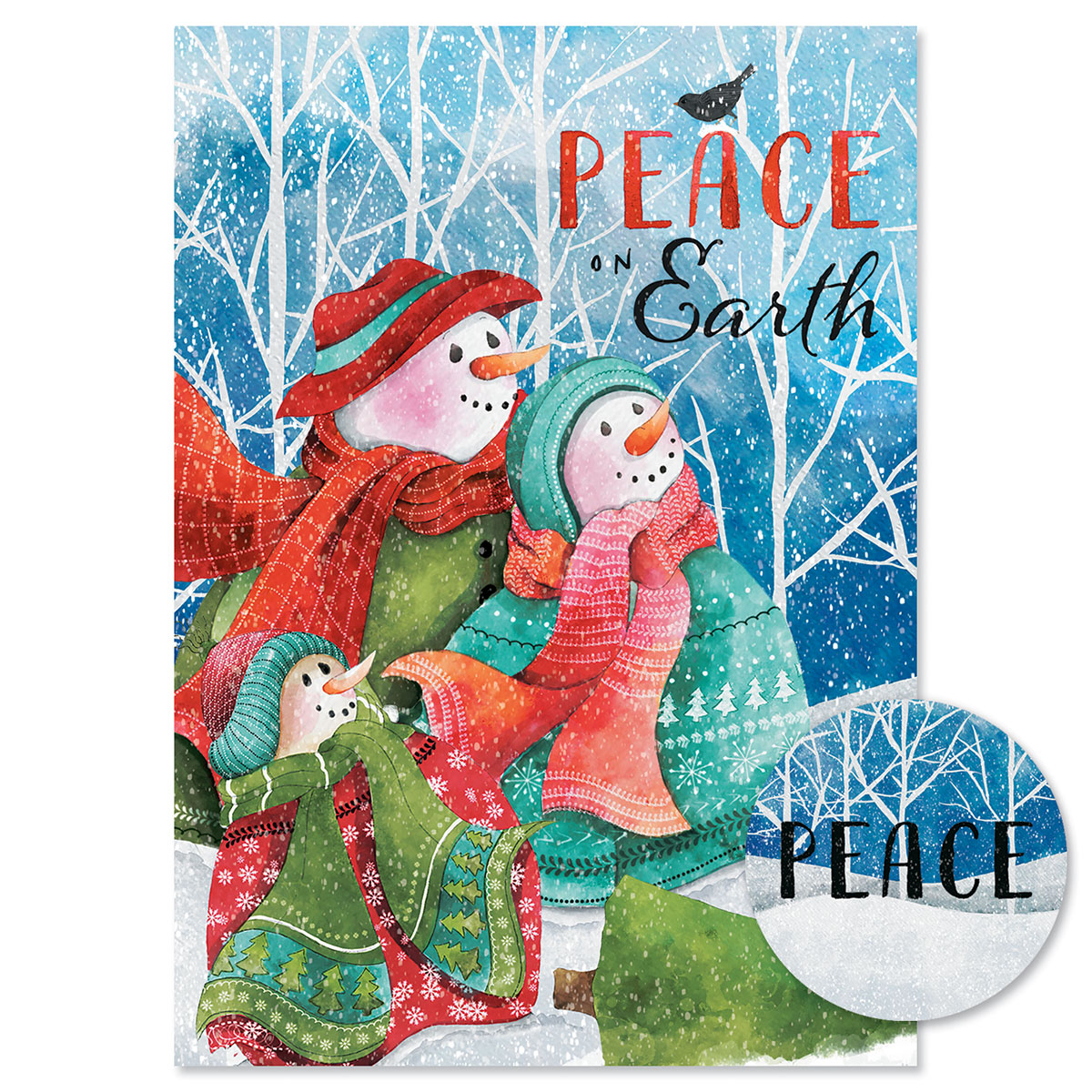 Winter Pals Christmas Cards | Colorful Images