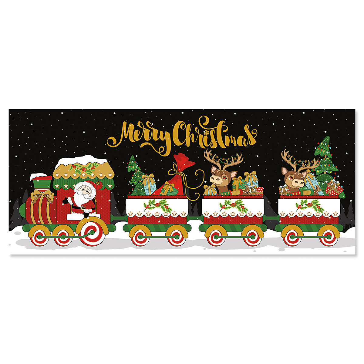 Train Christmas Cards
