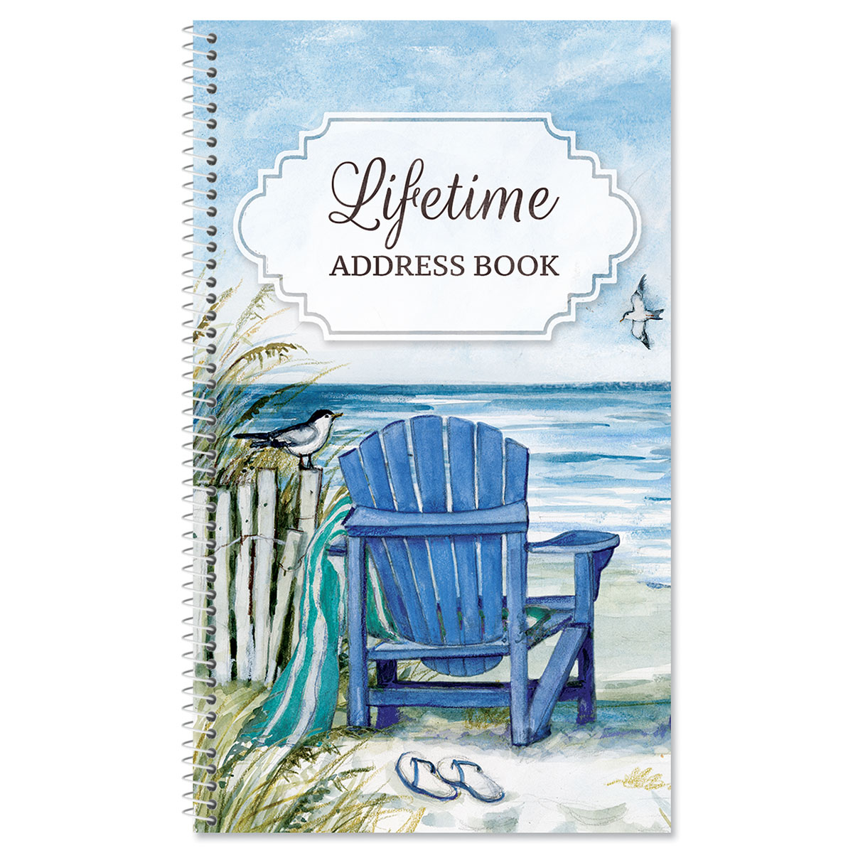 By The Sea Lifetime Address Book | Colorful Images