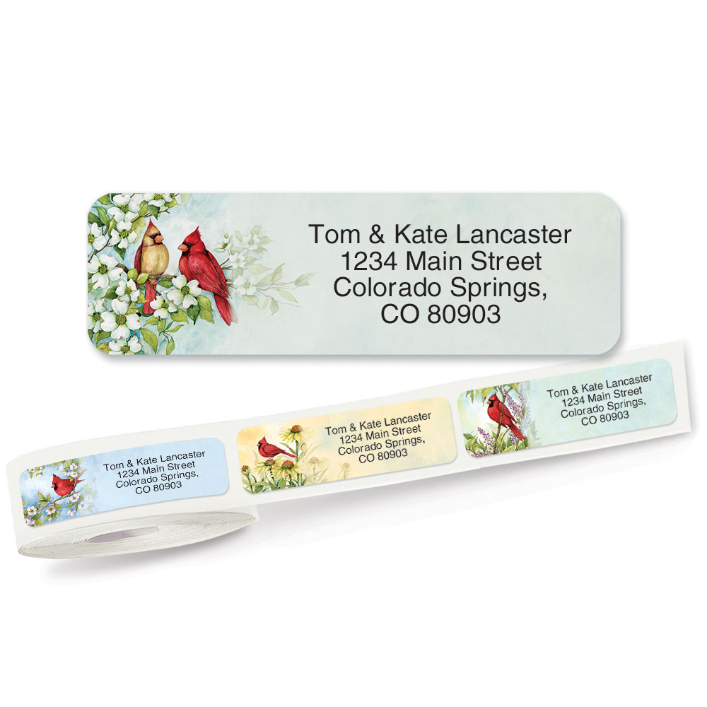 Year of Remembrance Rolled Address Labels (Roll of 250) | Colorful Images