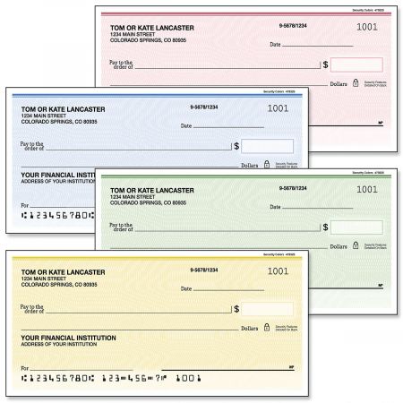 Security Collection Personal Checks | Colorful Images