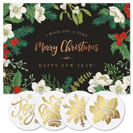 Nature's Arrangement Christmas Cards | Colorful Images