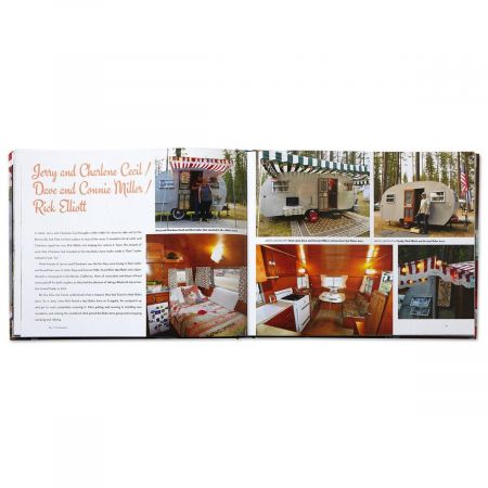 Vintage Camper Trailer Book | Colorful Images