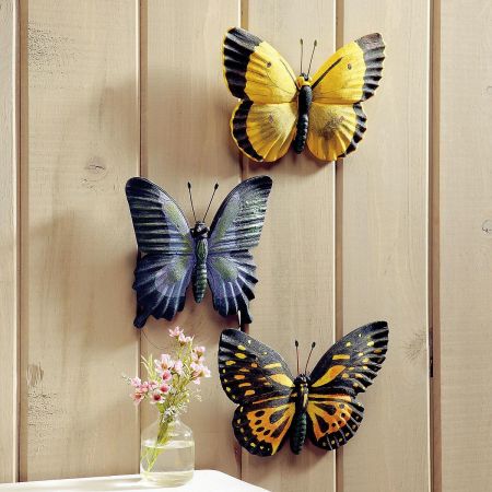 Butterfly Wall Plaques | Colorful Images