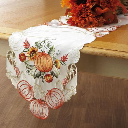 Pumpkin Table Runner | Colorful Images