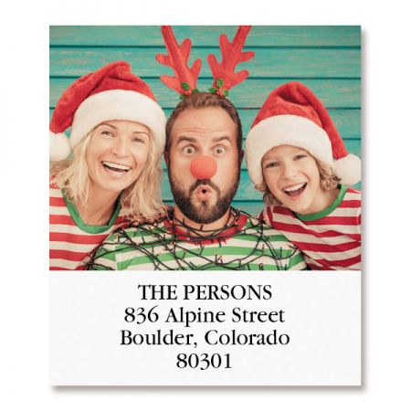 Select Photo Address Label | Colorful Images